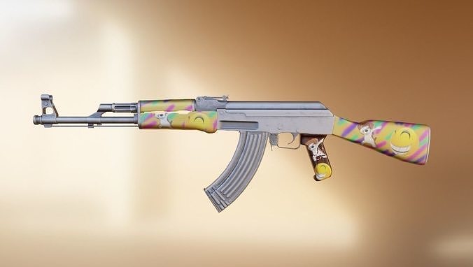 3D model Gun KA47 VR / AR / low-poly | CGTrader