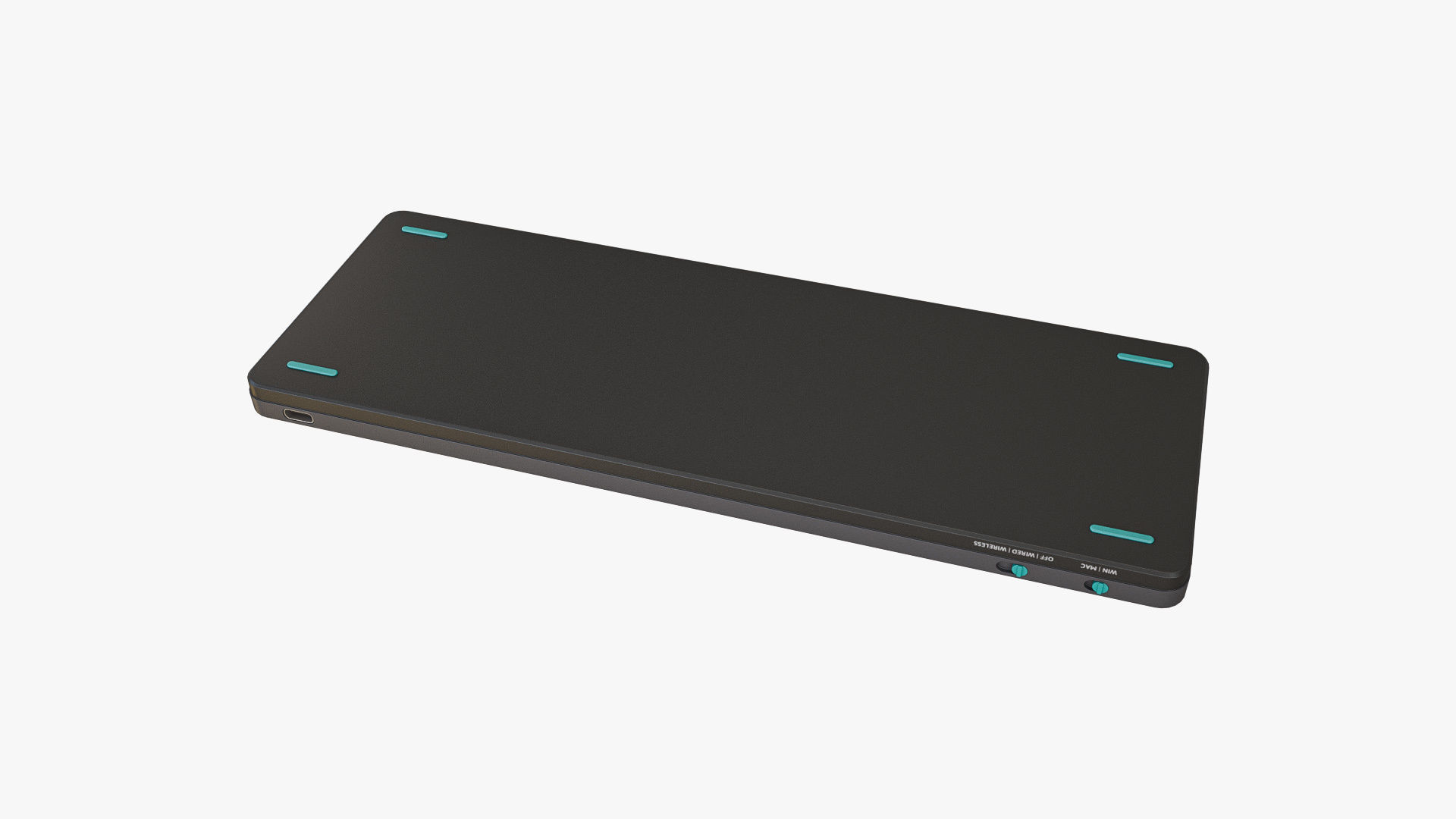 60-Percent Layout Keyboard Grey 3D model | CGTrader