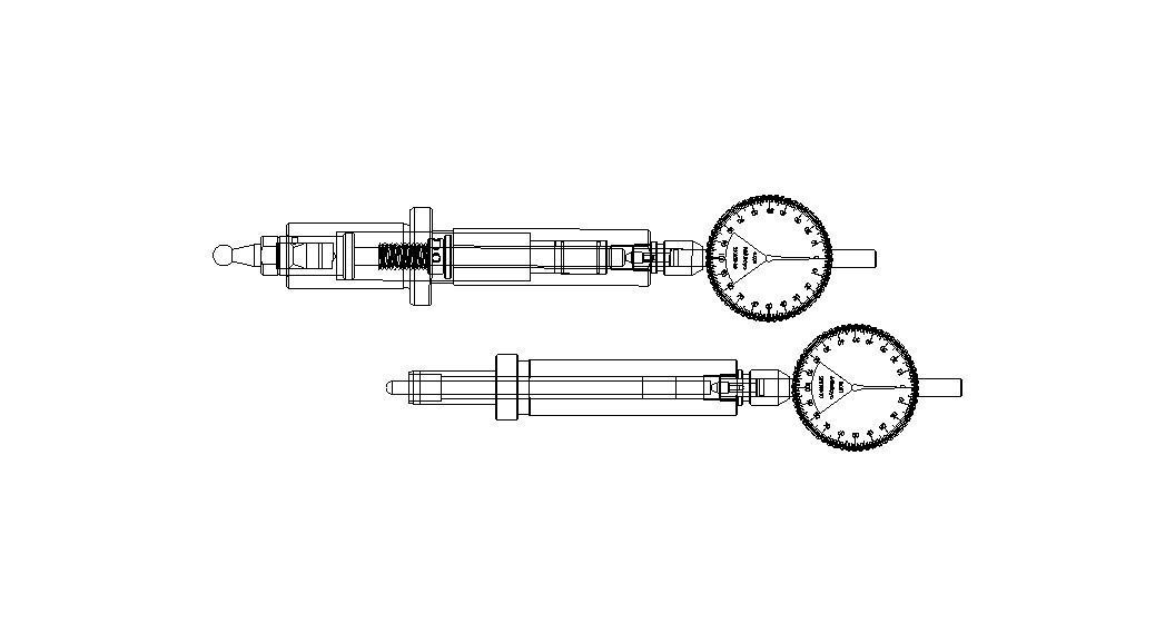 Hole Depth Gauge 3D model rigged | CGTrader