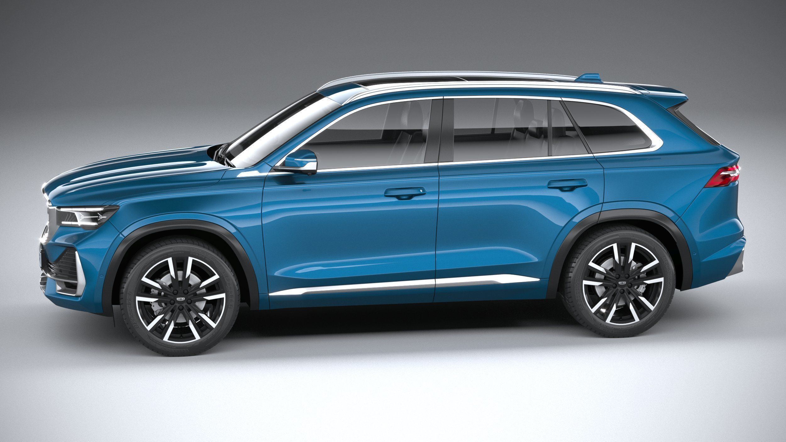 Geely Monjaro 2024 3D model | CGTrader