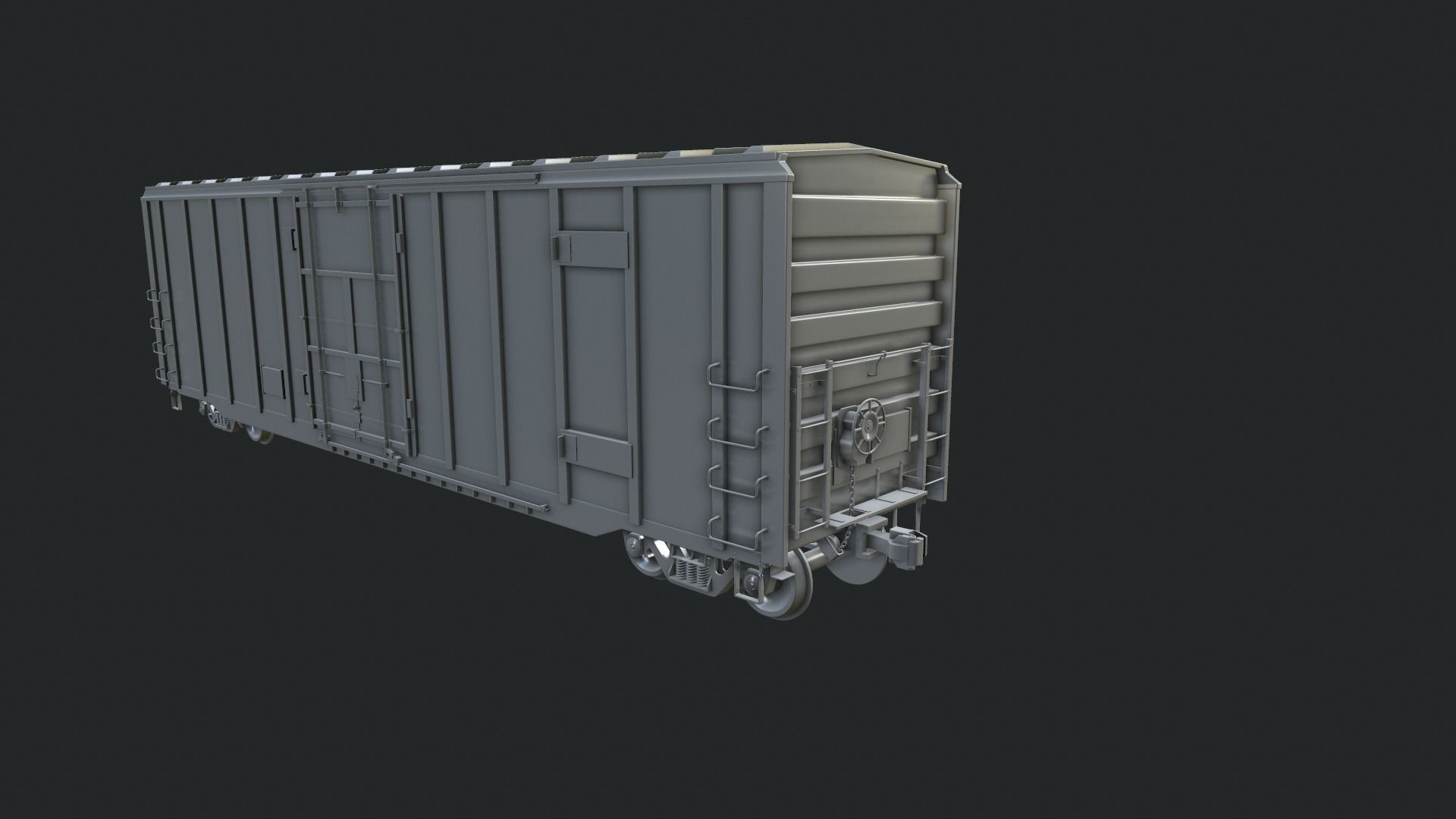 Box Car 3D model | CGTrader