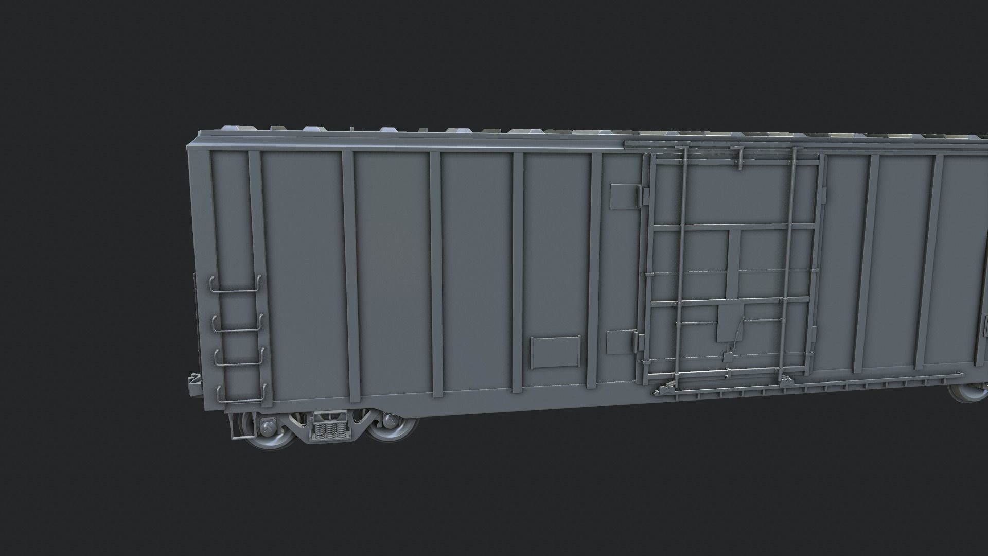 Box Car 3D model | CGTrader