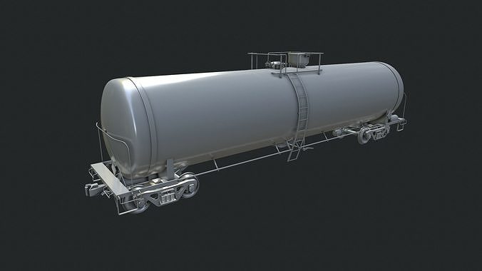 Tanker Car 3D model | CGTrader
