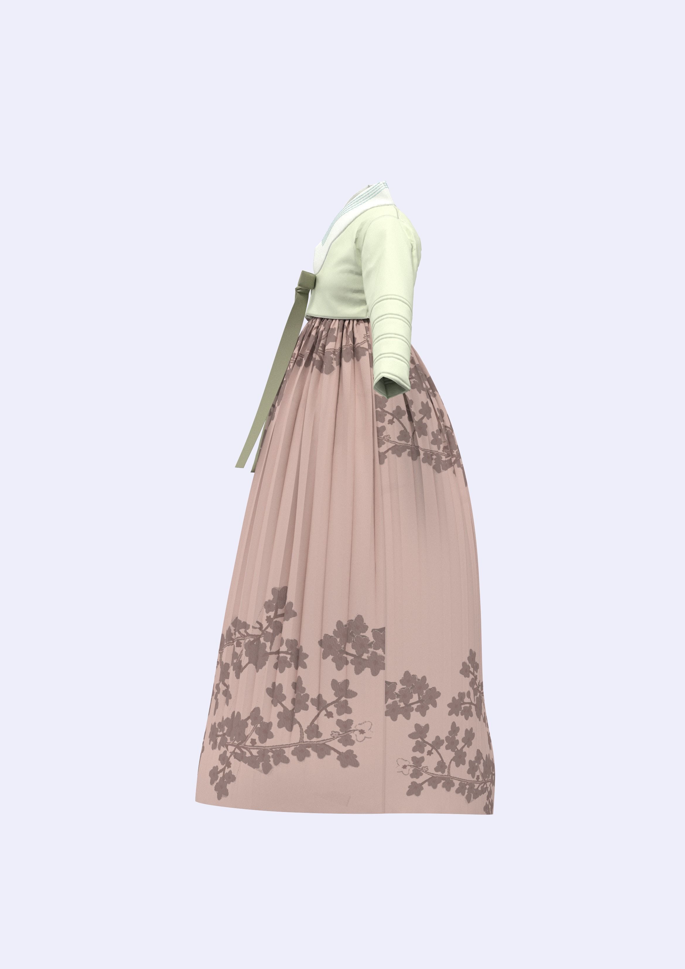 Hanbok-Hanfu high-poly 3D model | CGTrader