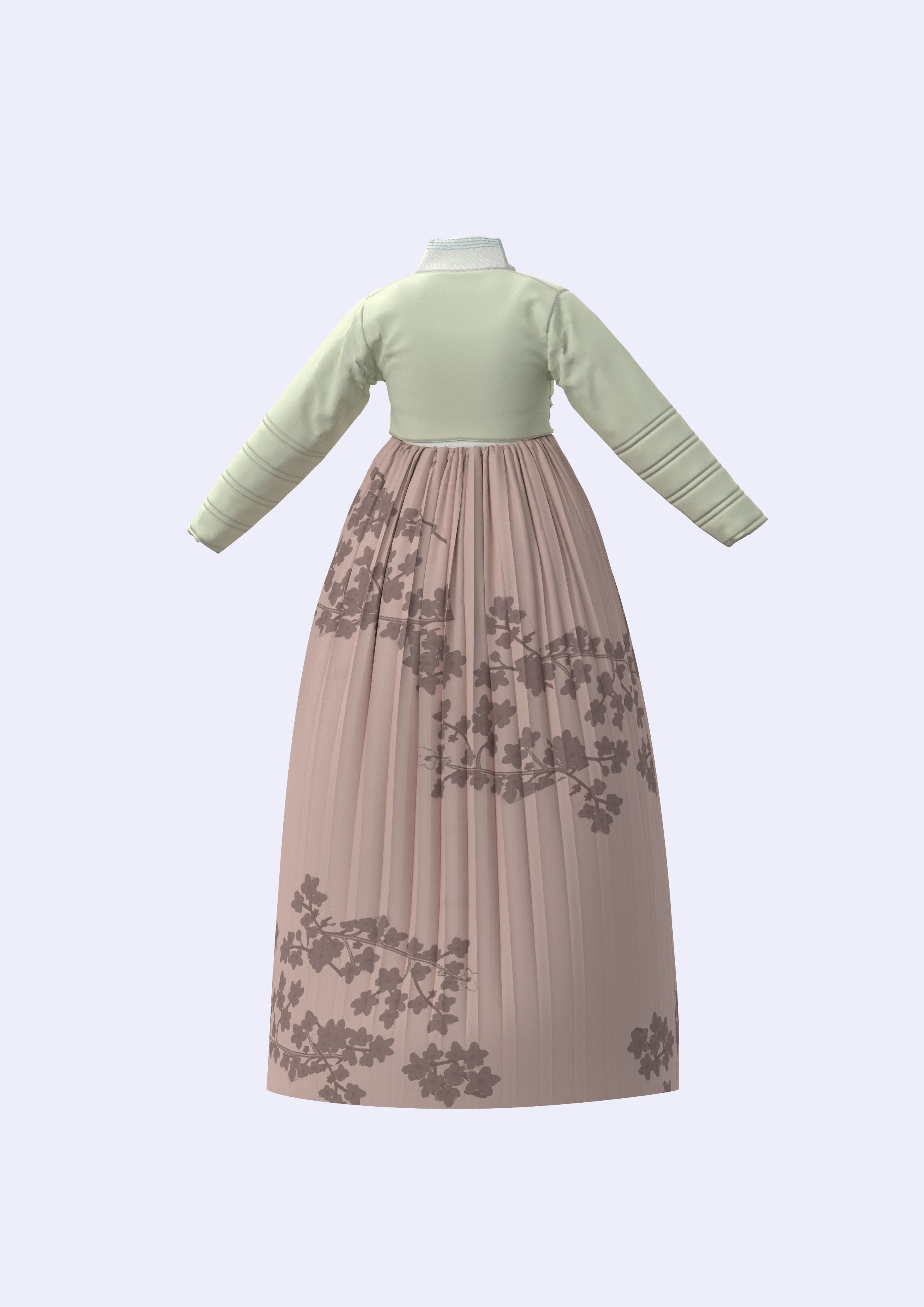 Hanbok-Hanfu high-poly 3D model | CGTrader