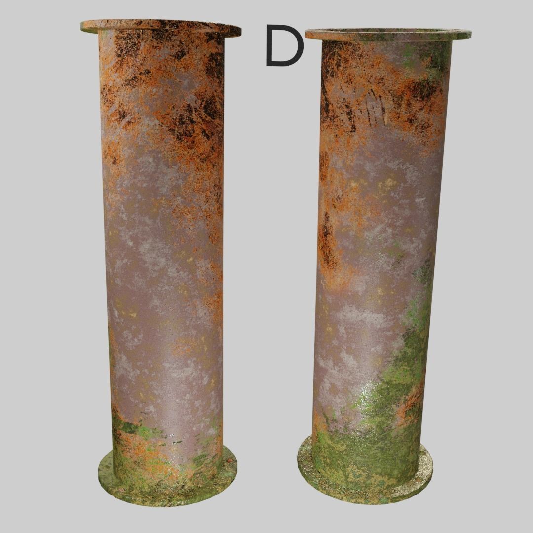 3D model Sewer Pipe with Texture Variants VR / AR / low-poly | CGTrader