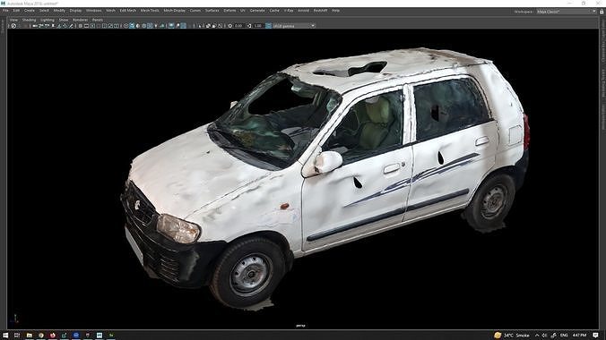 Maruti Suzuki Alto 3D model 3D printable | CGTrader