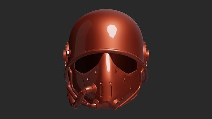 Fallout Helmet 3D model 3D printable | CGTrader