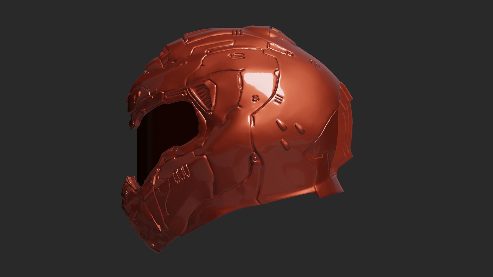 Doom Eternal 2 3D model 3D printable | CGTrader