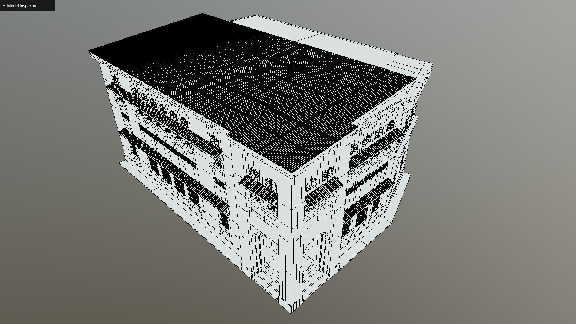 Colonial Building 3D model | CGTrader