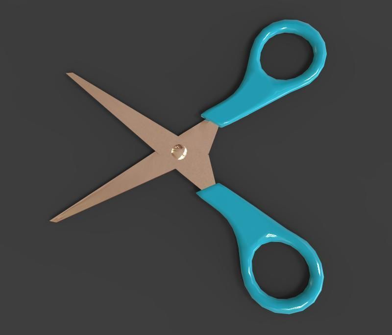 The Scissor 3D model | CGTrader