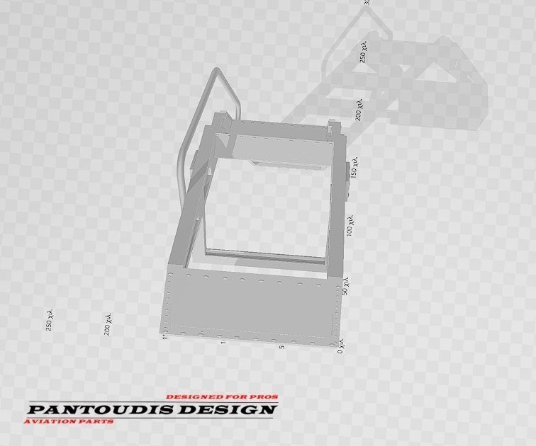 F-16C Fighting Falcon - Crew Boarding Ladder 3D model 3D printable ...