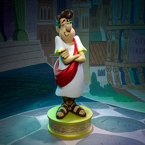 Gus Holiday - The Roman Holidays 3D model 3D printable | CGTrader