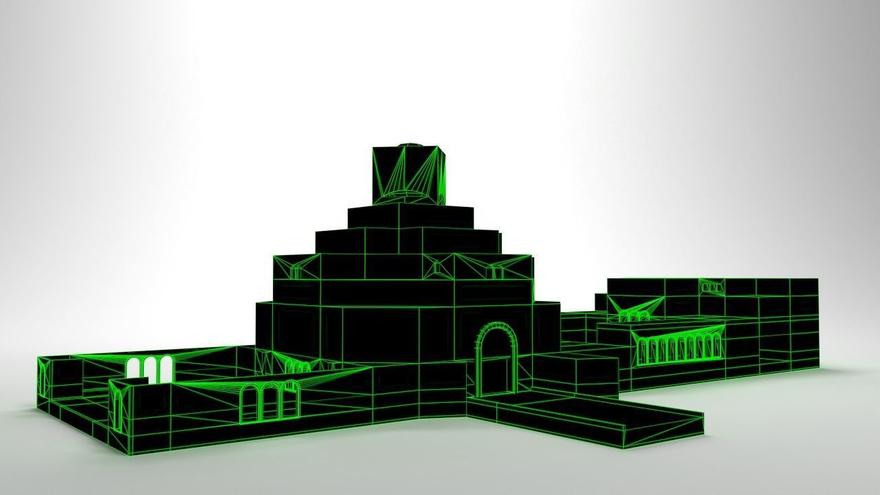 3D model Museum of Islamic Art Qatar VR / AR / low-poly | CGTrader