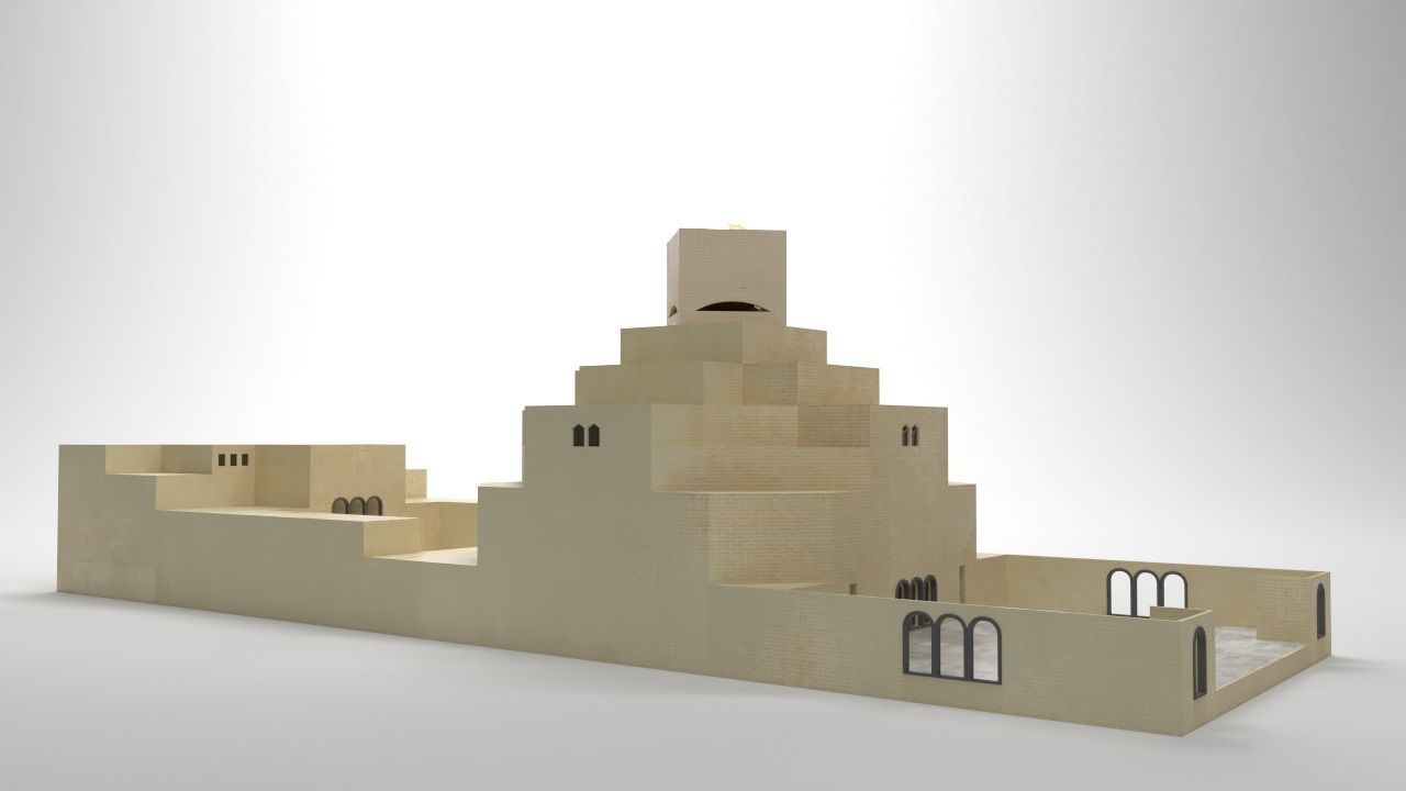 3D model Museum of Islamic Art Qatar VR / AR / low-poly | CGTrader
