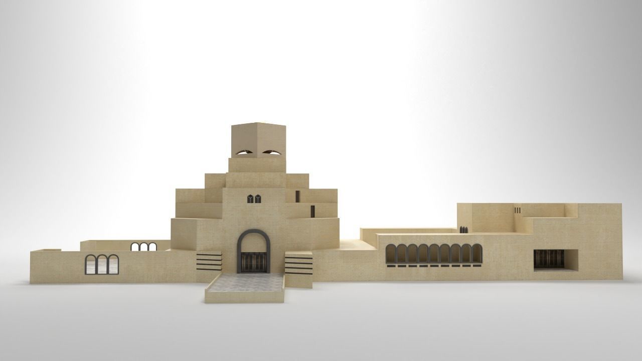 3D model Museum of Islamic Art Qatar VR / AR / low-poly | CGTrader