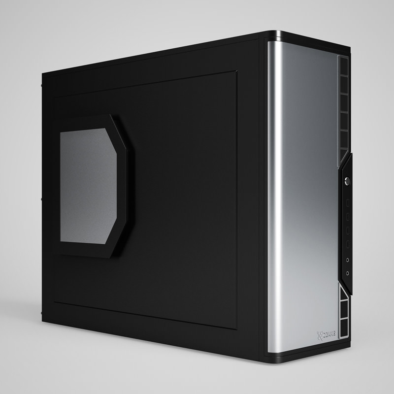 CGAxis PC Case 3D model | CGTrader