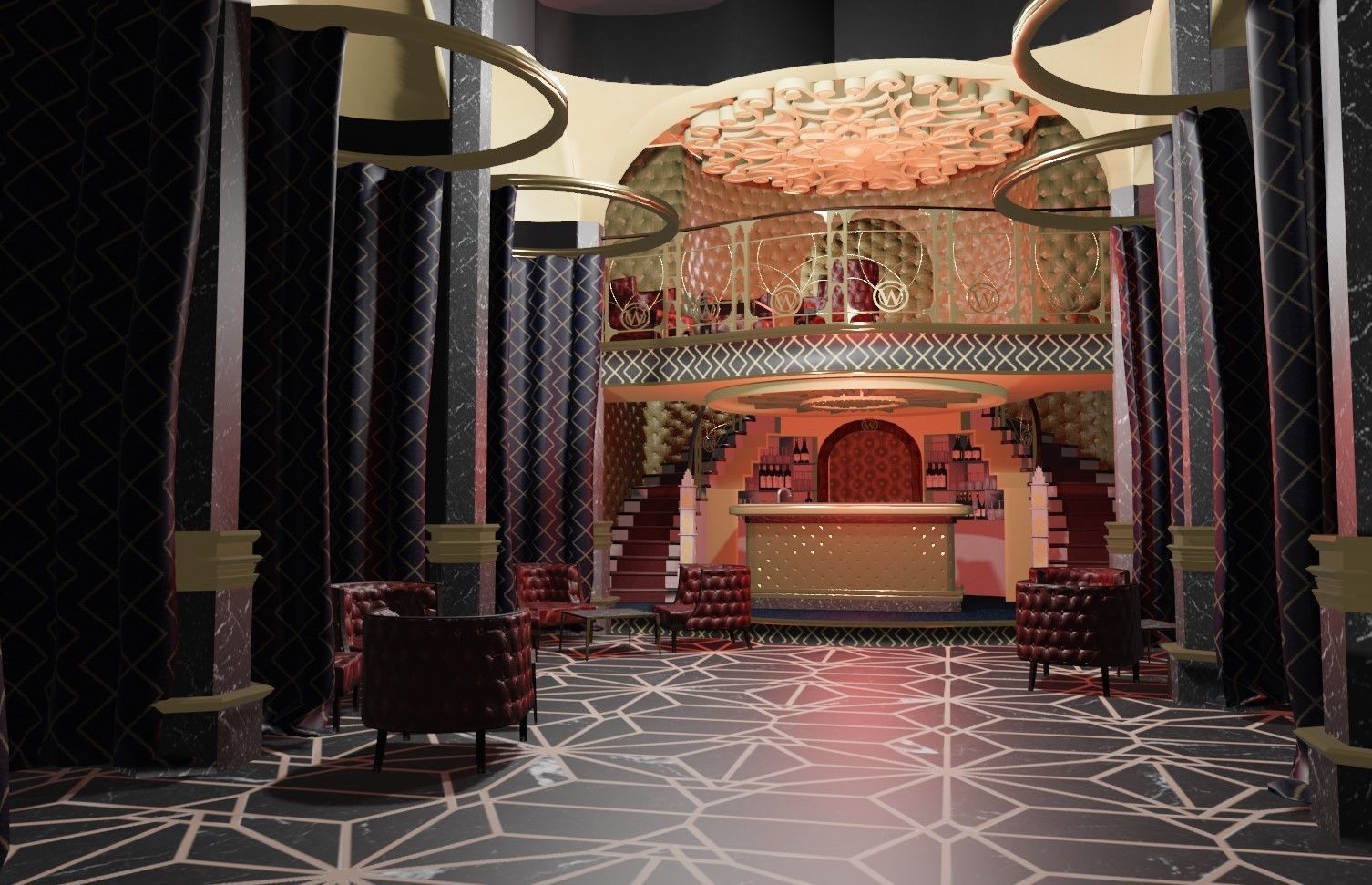 3D model The Night Car - Snowpiercer Backdrop VR / AR / low-poly | CGTrader