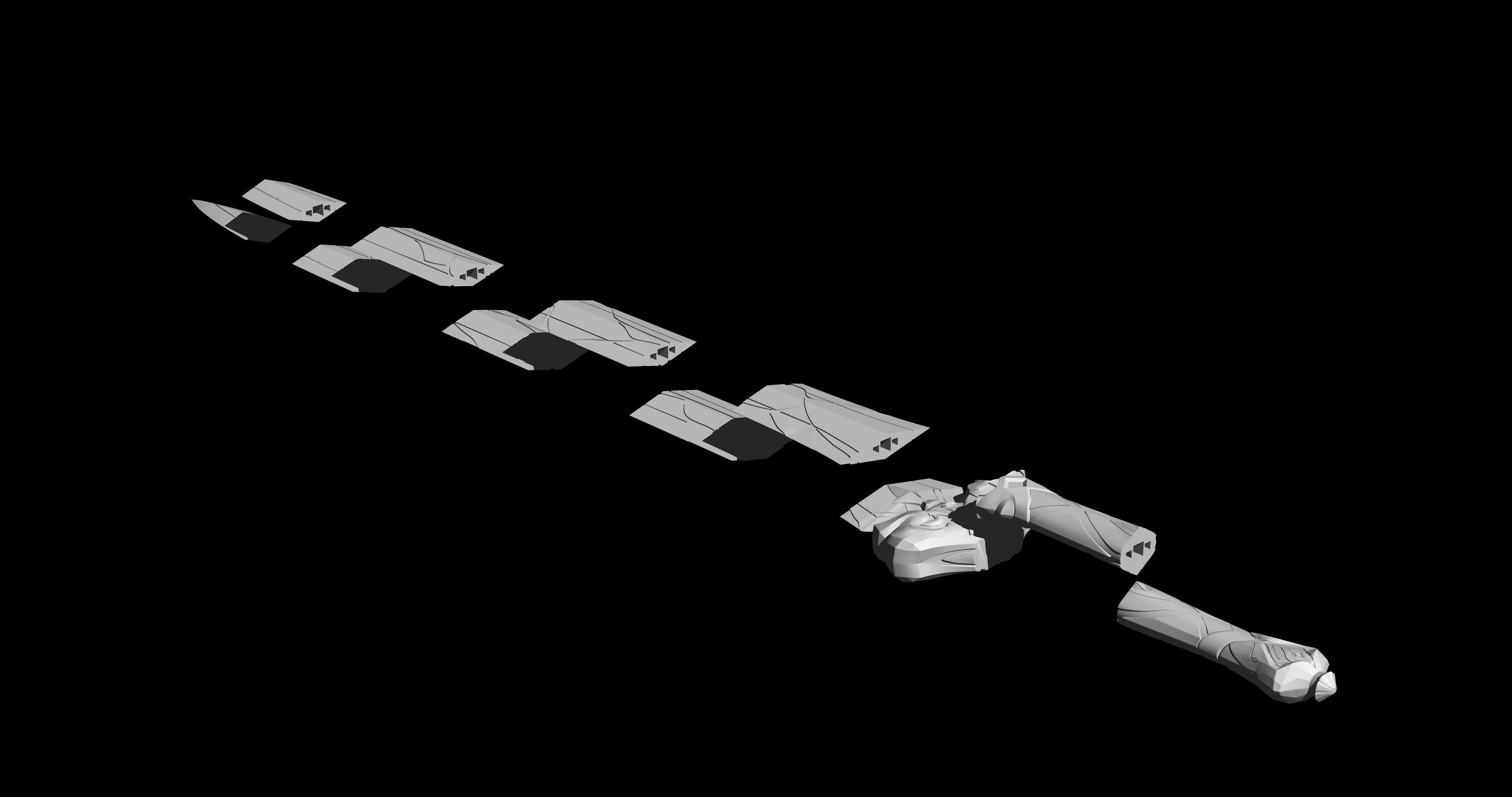 Honkai star rail blade sword 3D model 3D printable | CGTrader