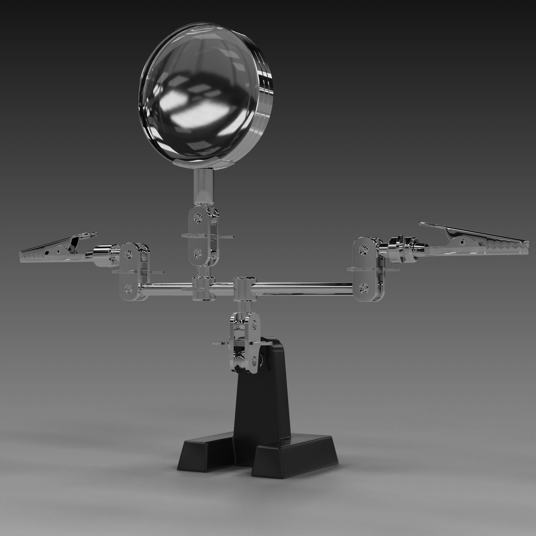 3D model Articulated Clamp VR / AR / low-poly | CGTrader