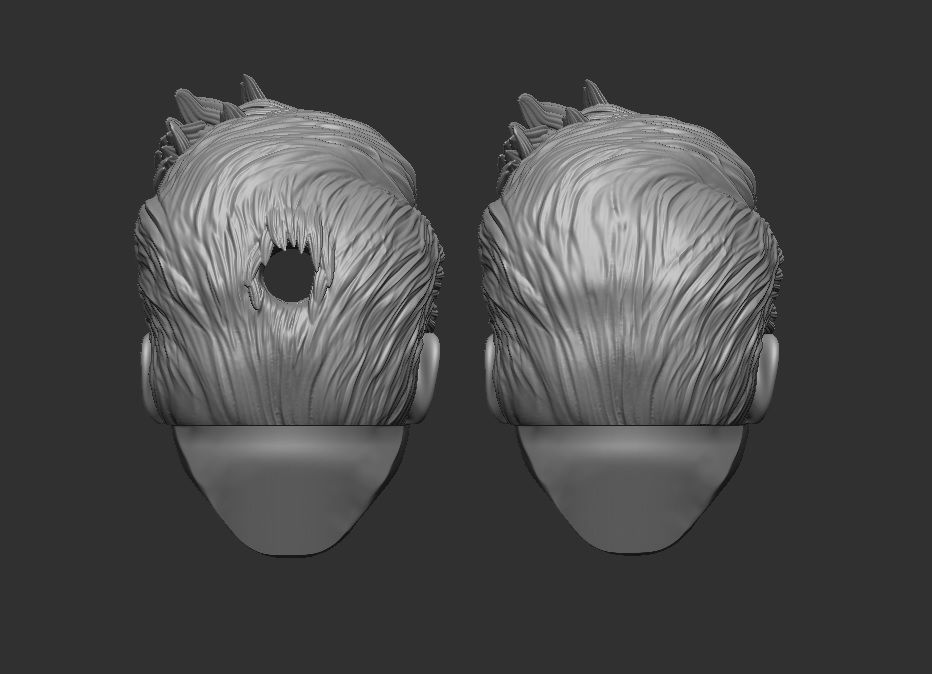 Reverse Flash Unmasked - Head for Action Figures 3D model 3D printable ...