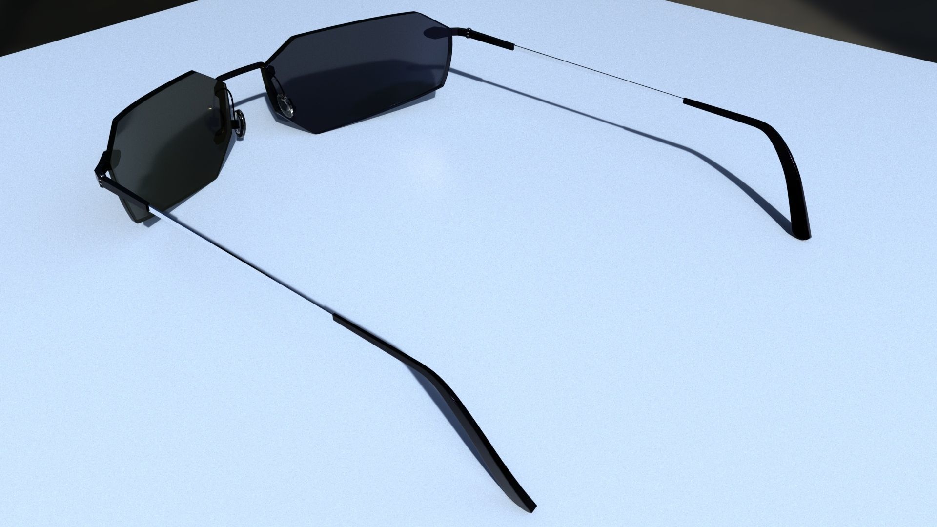 3D model The Matrix Sunglasses - Agent Smith VR / AR / low-poly | CGTrader