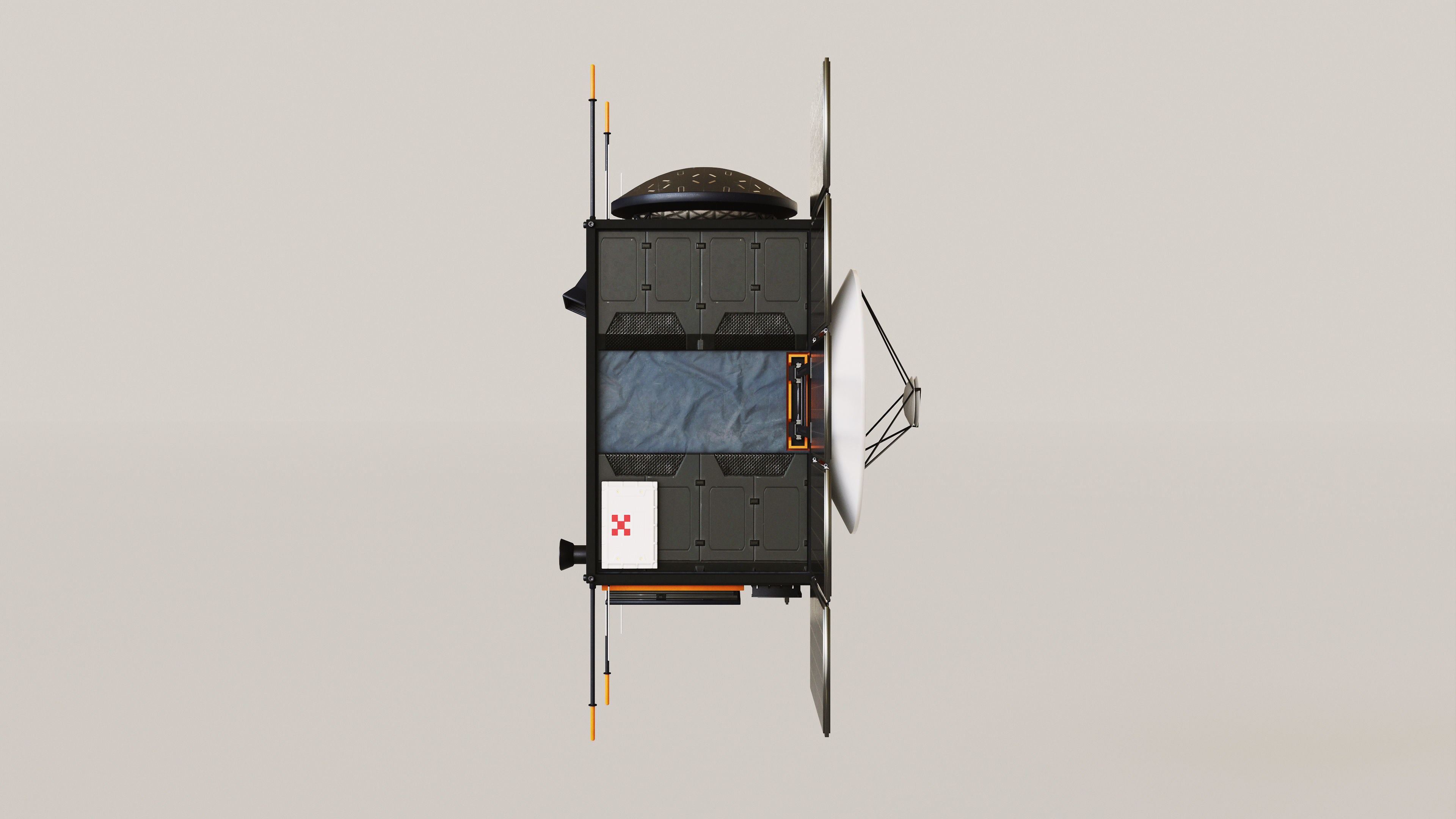 3D model Science Probe Satellite VR / AR / low-poly | CGTrader