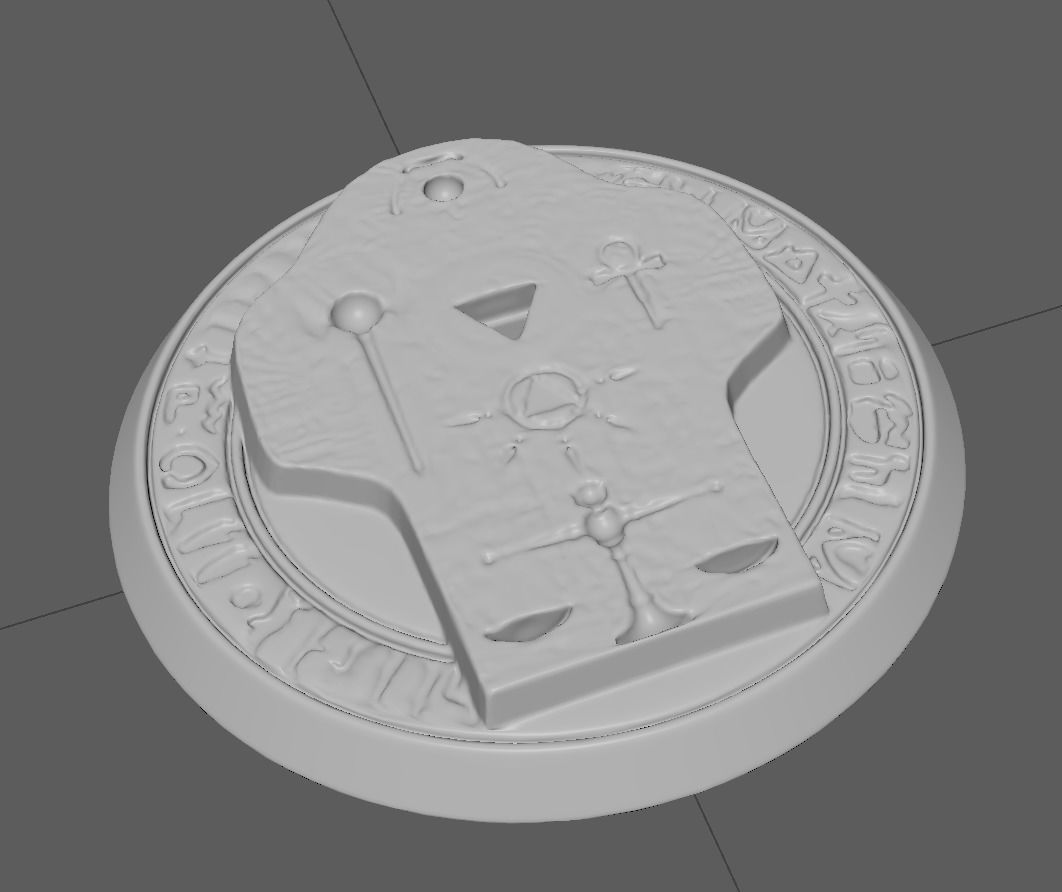 Yu Gi Oh - Millennium Items Slate Base 3D model | CGTrader
