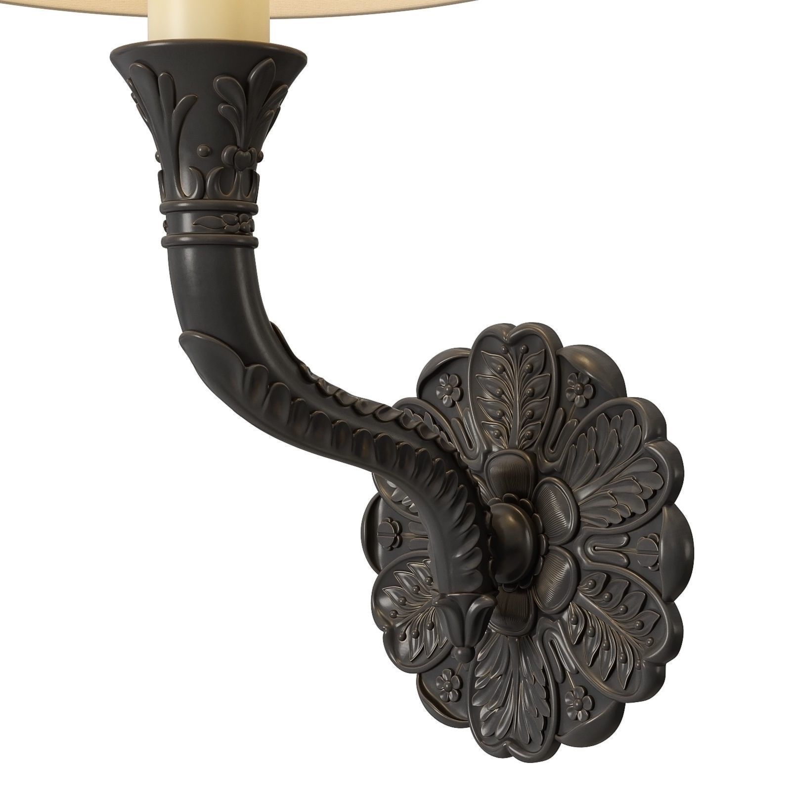 3D model Vaughan Hidcote Sing Arm wall sconce VR / AR / low-poly | CGTrader