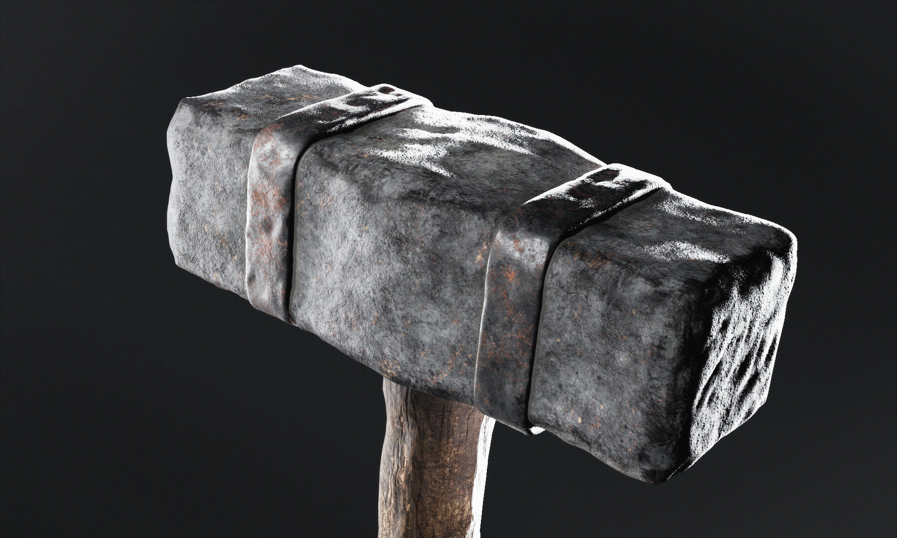 Vikings Rock Hammer 3D model | CGTrader