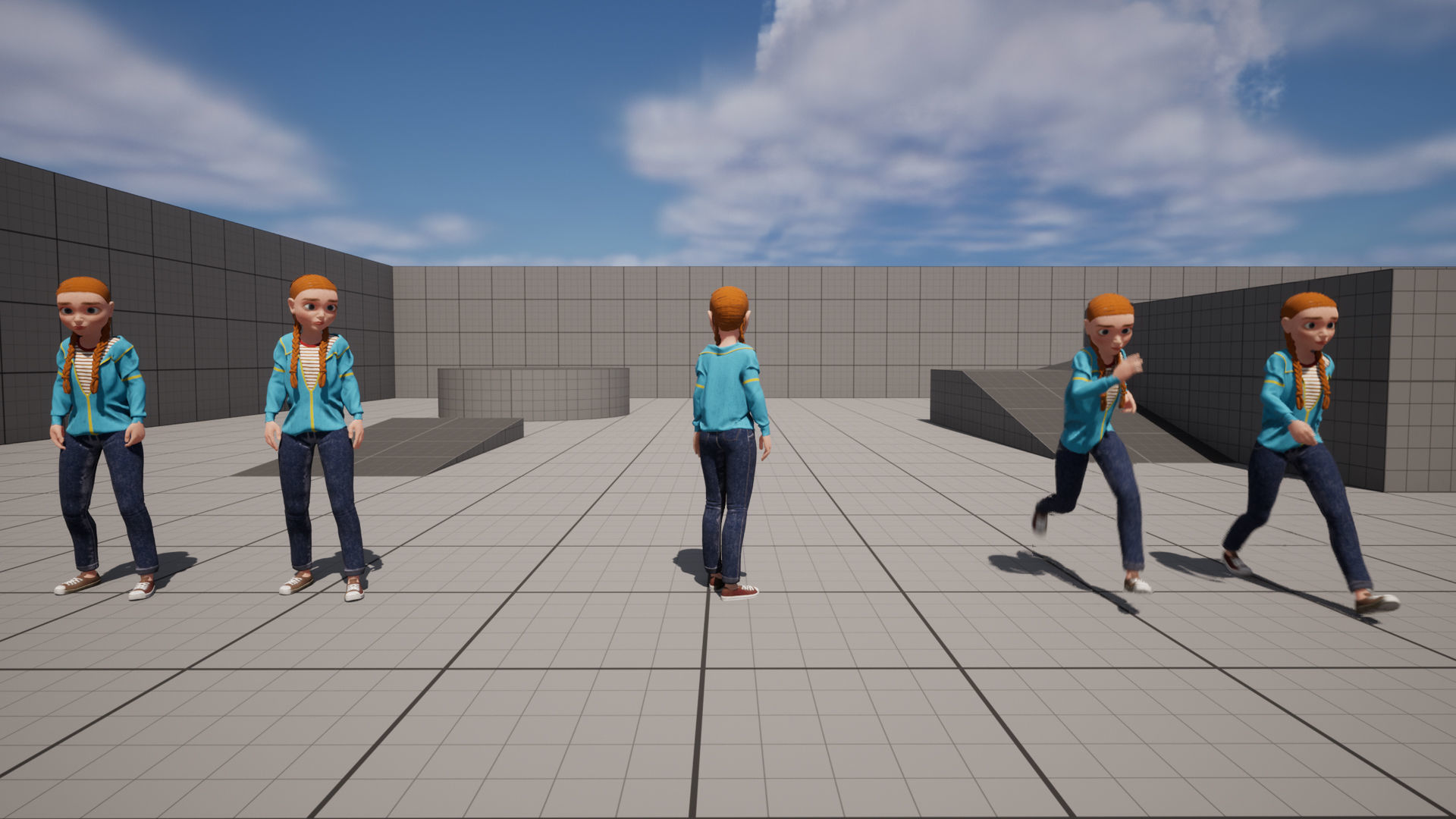 3D model Low Poly Game Ready Rigged Stylized Character Max VR / AR ...