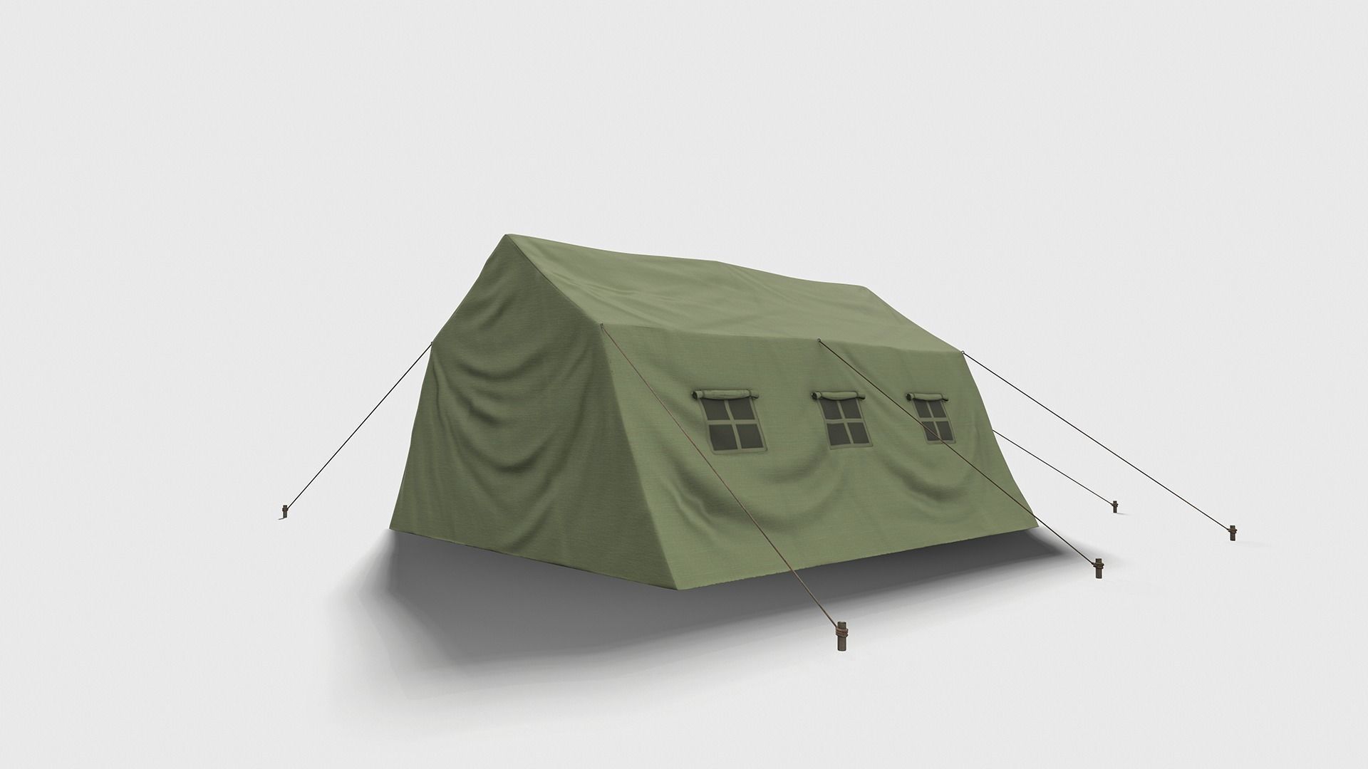 3D model Military Camp Tent VR / AR / low-poly | CGTrader