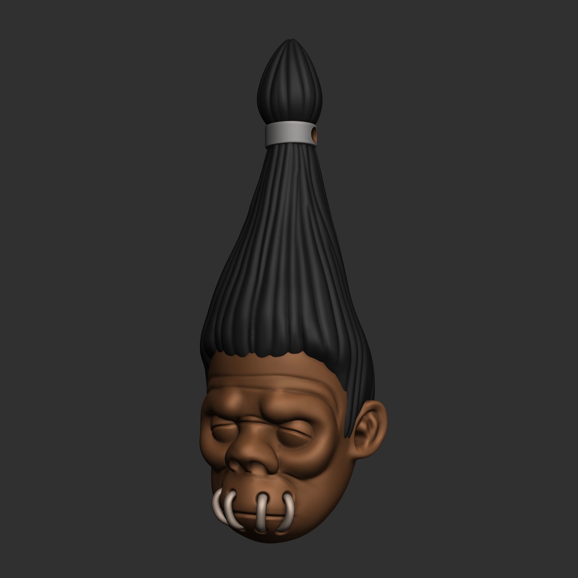 Shrunken Head 3D model 3D printable | CGTrader