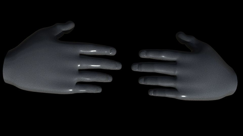 human hand 3D model | CGTrader