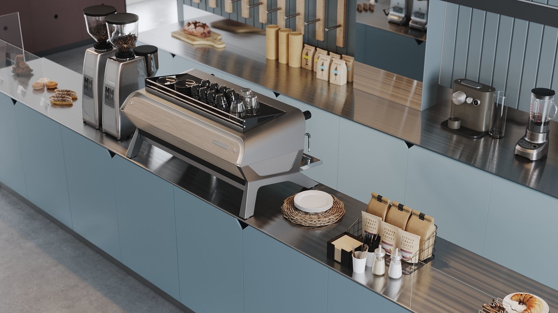 ProVis3D 029 - Cafe 3D model | CGTrader