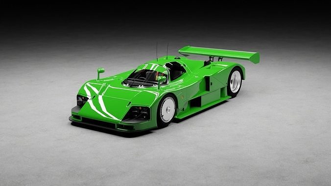Mazda 787B 3D model animated rigged | CGTrader