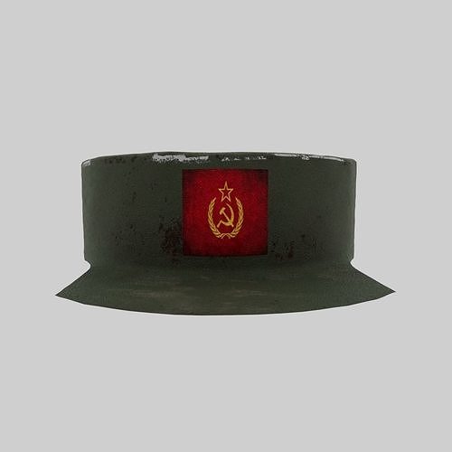 3D model communism cap VR / AR / low-poly | CGTrader