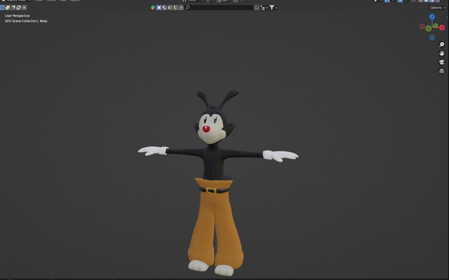 Yakko Warner 3D model | CGTrader