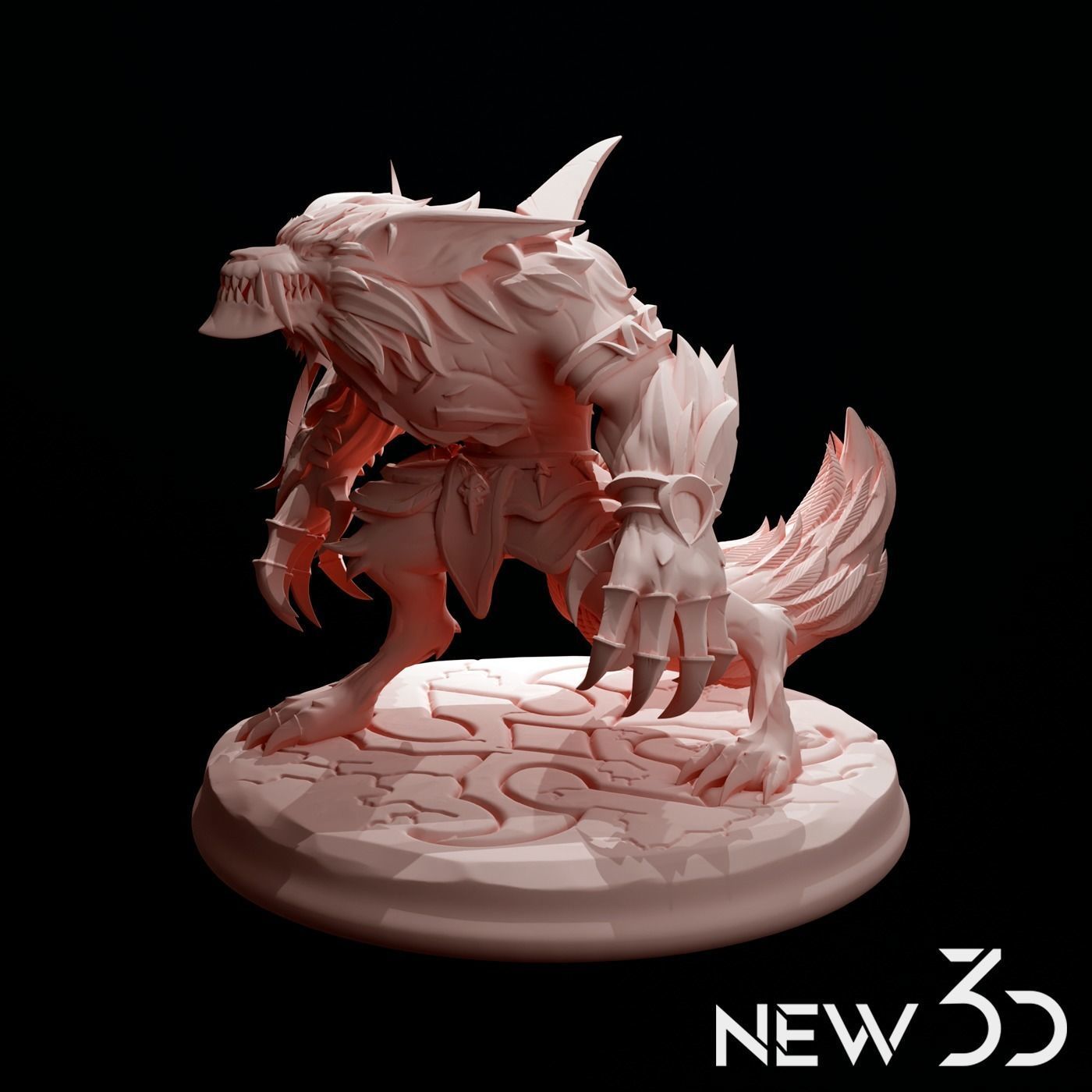 Warwick skin old god 3D model 3D printable | CGTrader