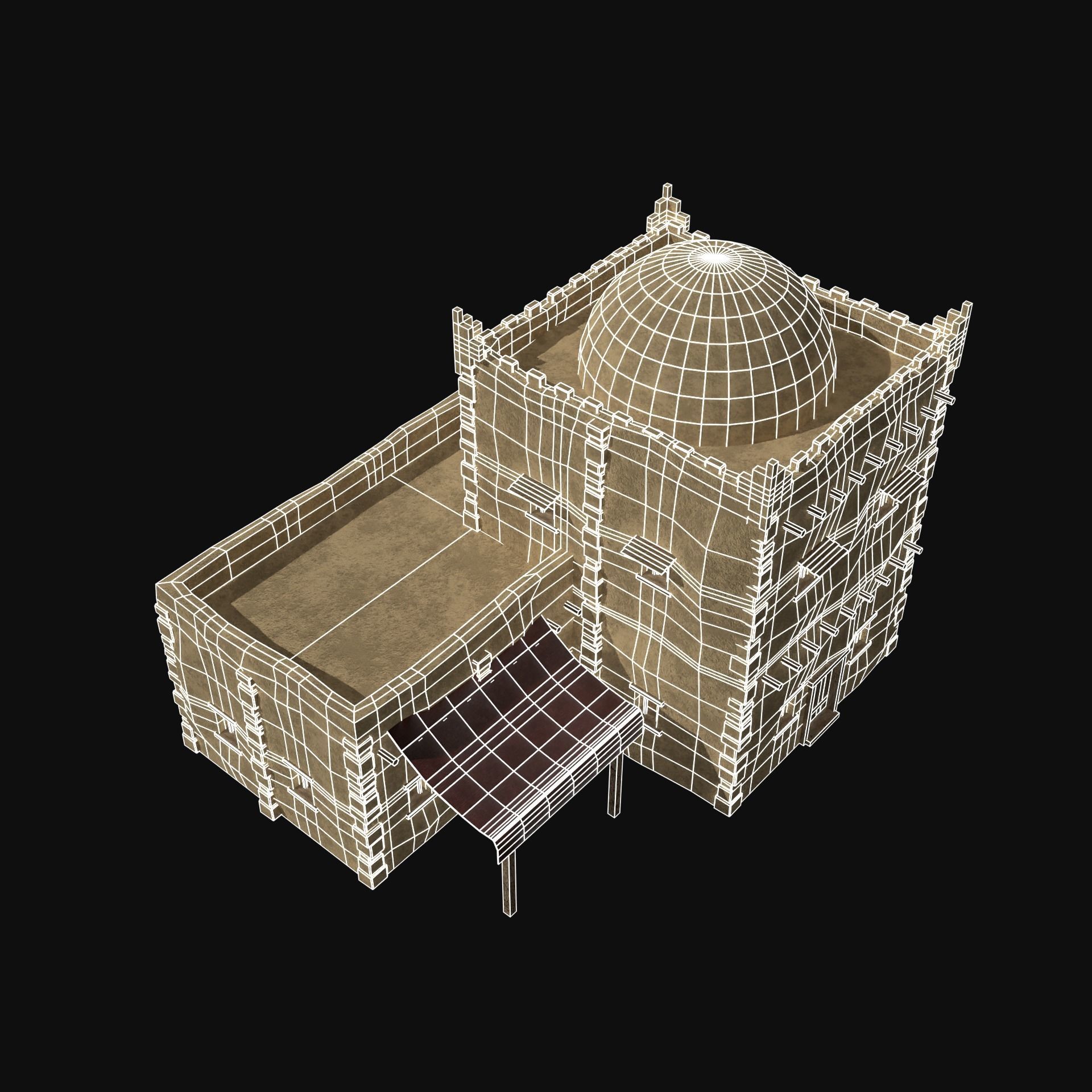 3D model DESERT ARAB ANCIENT EGYPT TURKEY SUMER BABYLON HOUSE ...