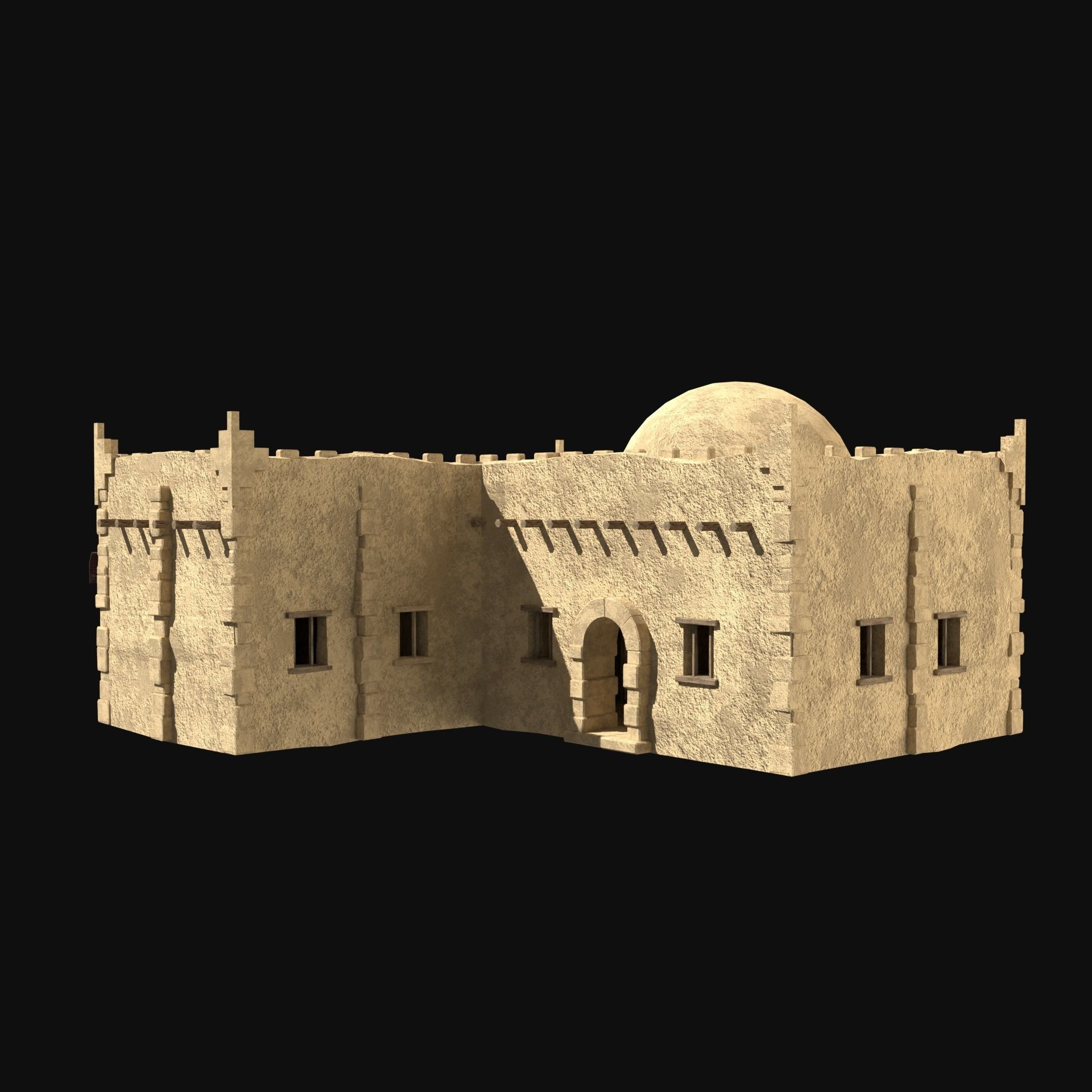 3D model DESERT ARAB ANCIENT EGYPT TURKEY SUMER BABYLON HOUSE ...