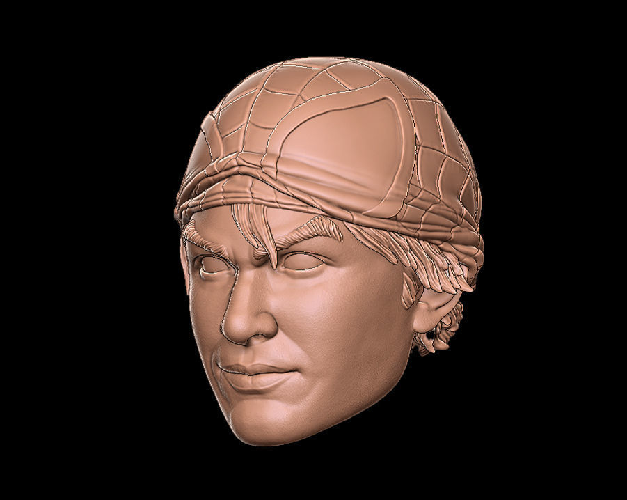 Spiderman Peter Parker Head 3D model 3D printable | CGTrader