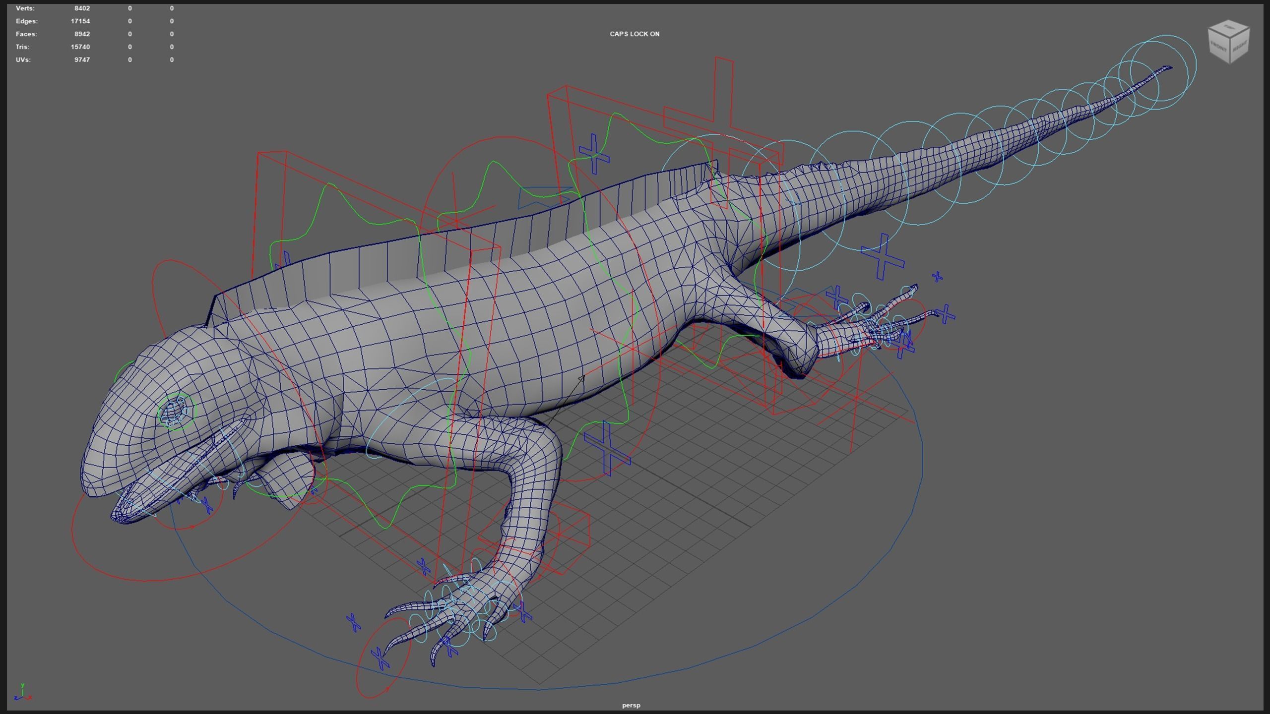 3D model Iguana Reptile Animated VR / AR / low-poly | CGTrader