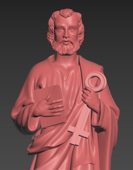 St Peter 3d model 3D model 3D printable | CGTrader