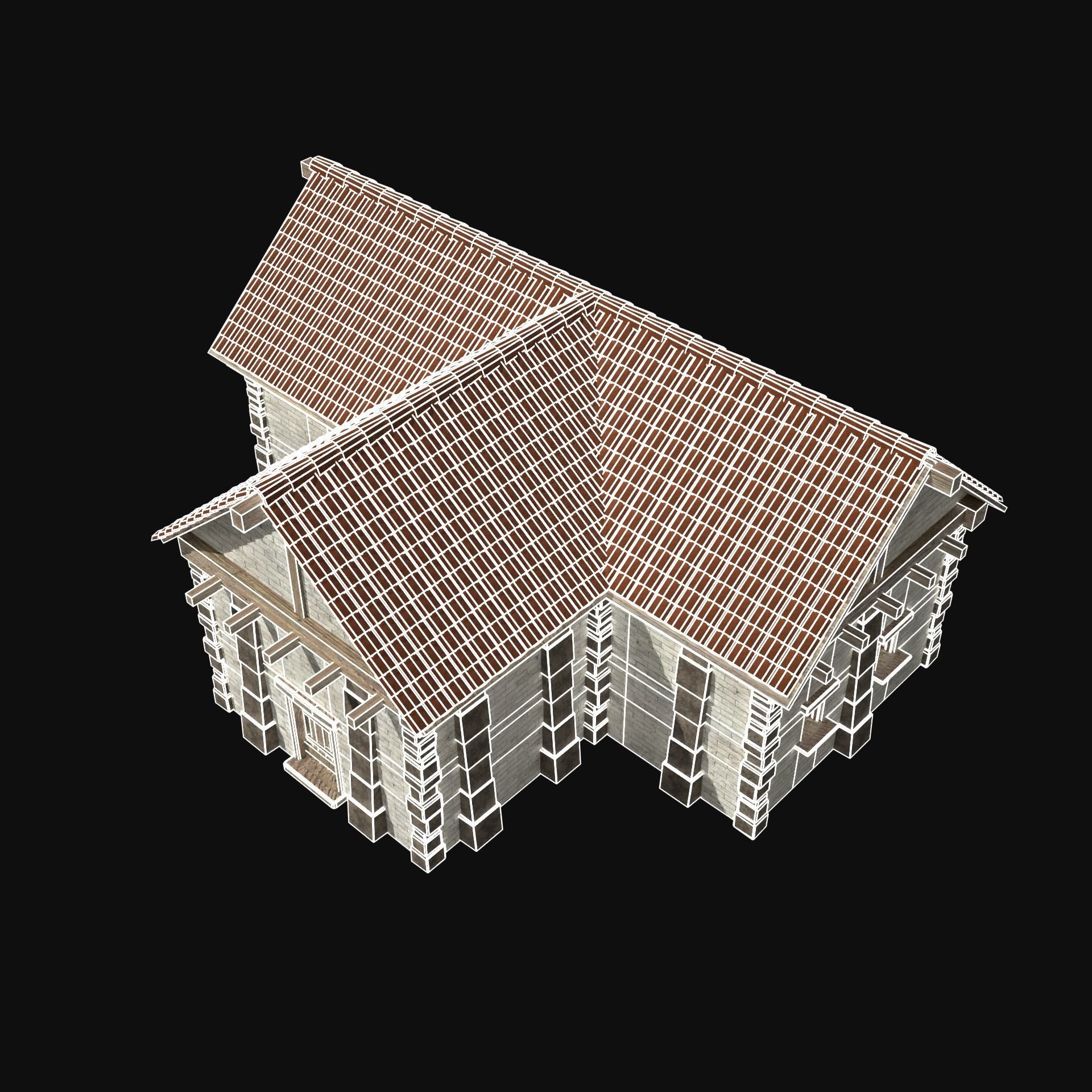 3D model ANCIENT GREEK ROMAN STONE ROME HOUSE HUT BUILDING COLLECTION ...