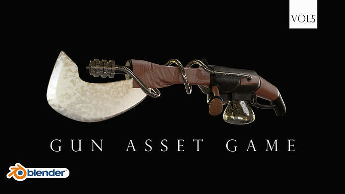 3D model fire Machine Rifle Low-poly 3D model VR / AR / low-poly | CGTrader