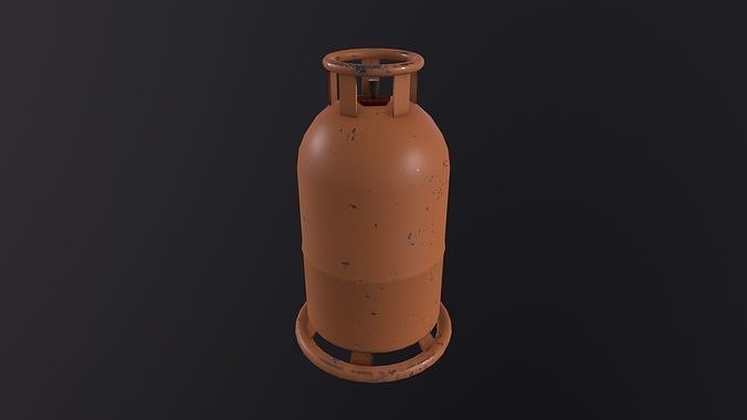 3D model Cooking Gas Cylinder 3D Model VR / AR / low-poly | CGTrader