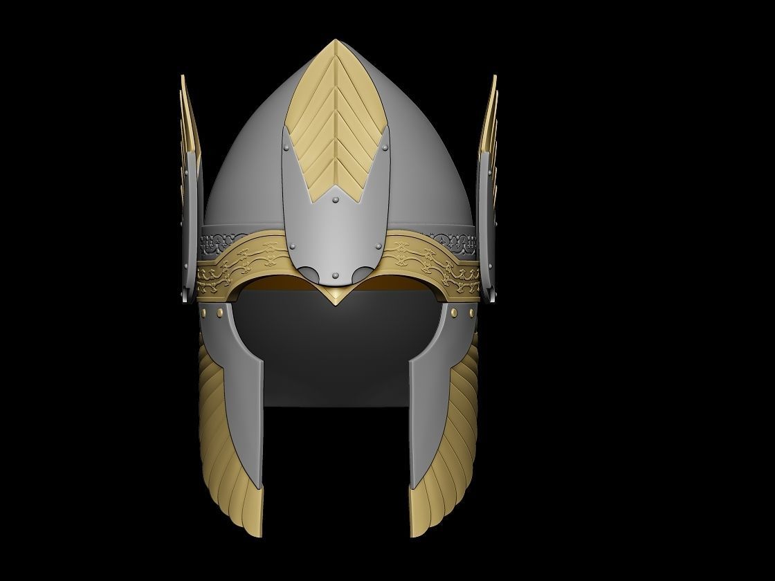 Isildur Helmet LOTR 3d digital download 3D model 3D printable | CGTrader