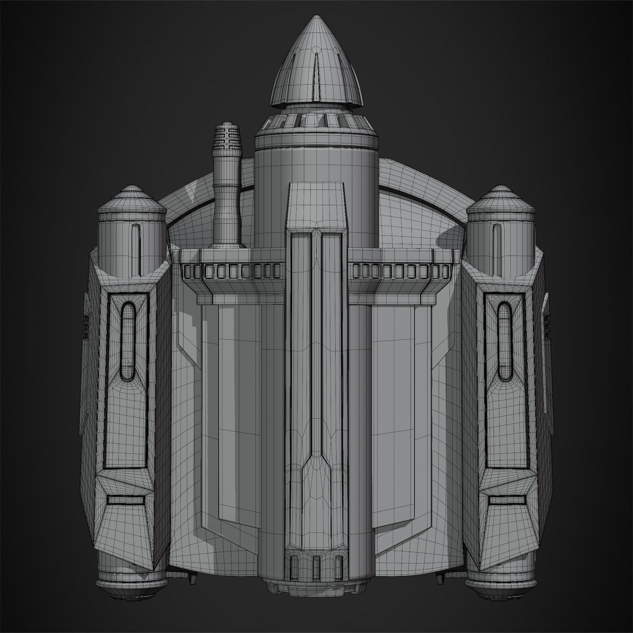 The Mandalorian Bo-Katan Jetpack for Cosplay 3D model 3D printable ...
