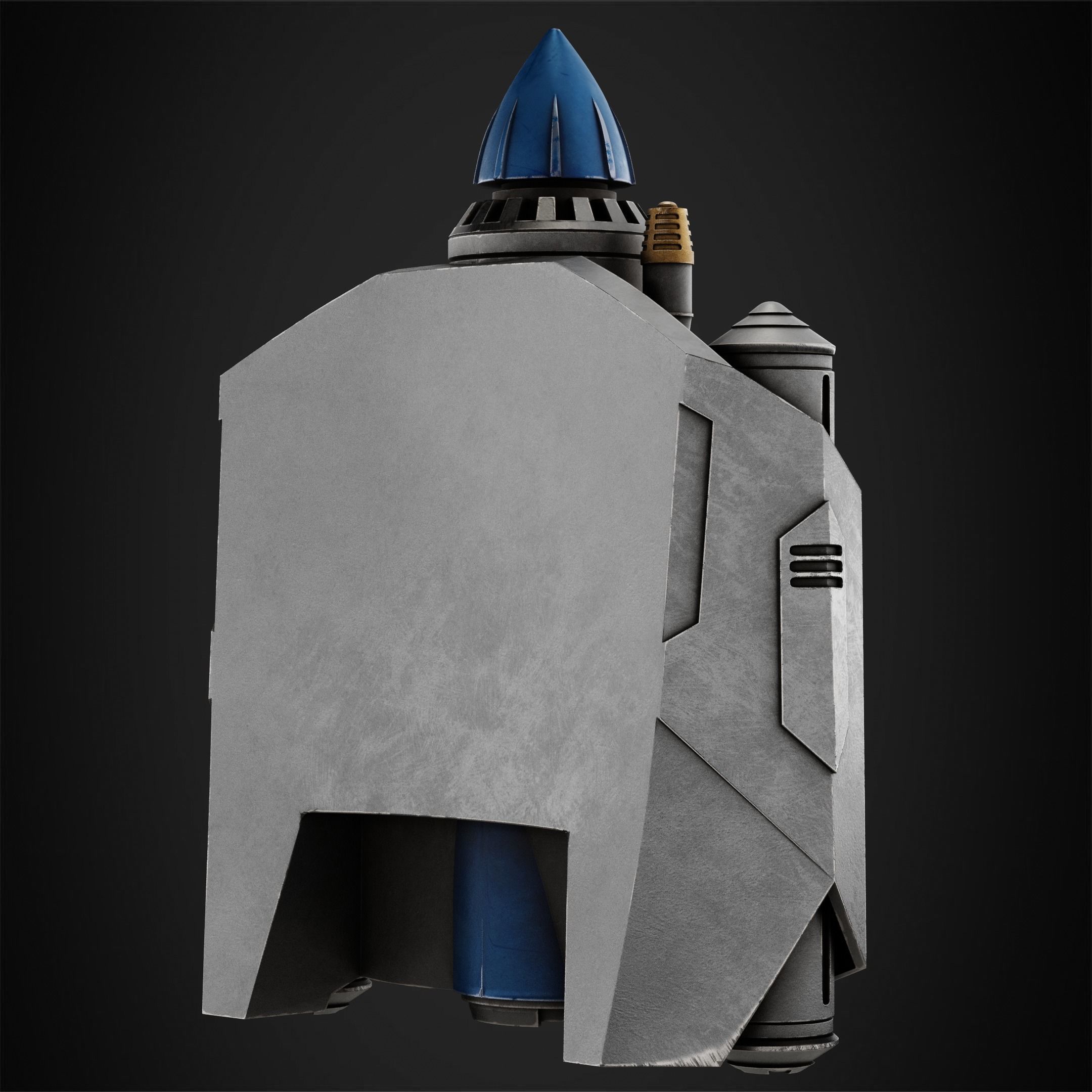 The Mandalorian Bo-Katan Jetpack for Cosplay 3D model 3D printable ...